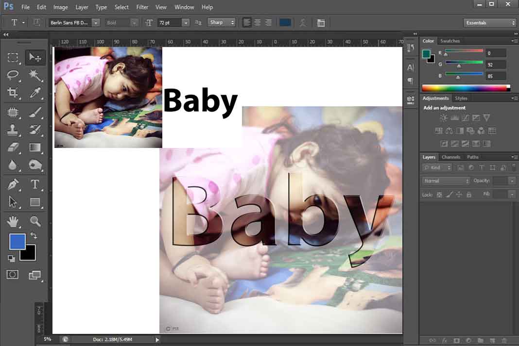 Clipping Mask - ToolTutorial